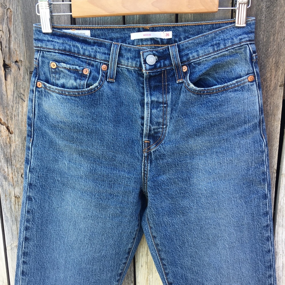 Levi’s Wedgie Icon Fit Jean These Dreams Blue 26 - Gem